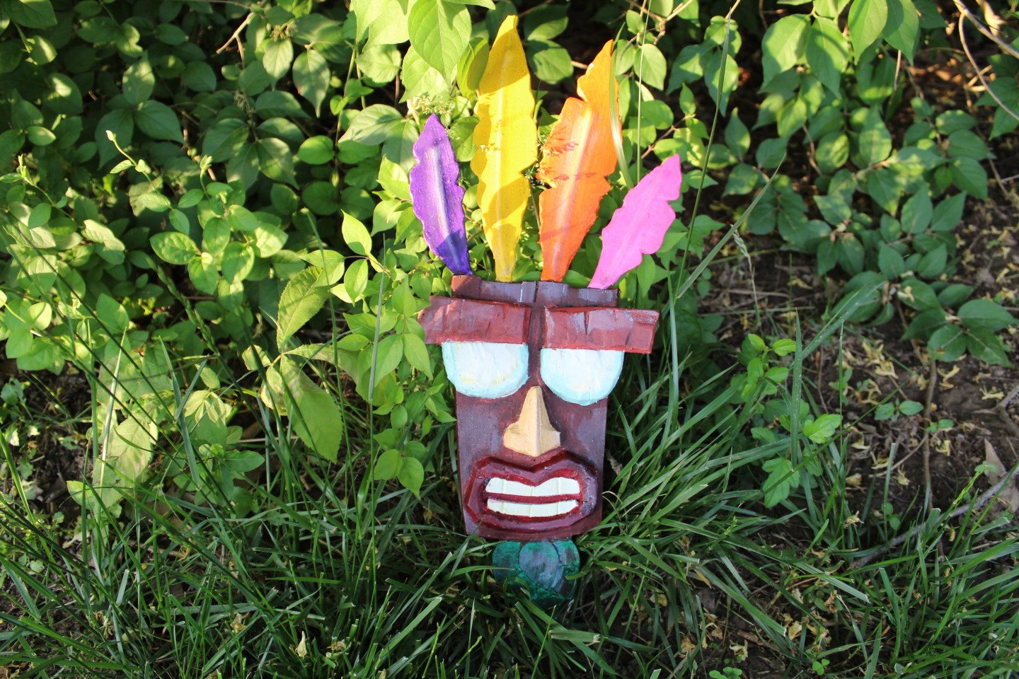 Making the Aku Aku Mask from Crash Bandicoot – Natasha Matthews
